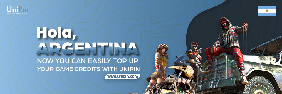 UniPin - Hola, Argentina! Now You Can Easily Top Up Your Game Credits ...
