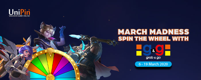 UniPin - March Madness – Spin The Wheel with G&G Convenience Store