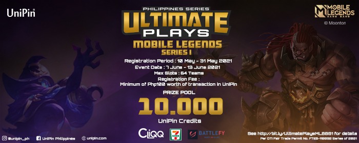 UniPin - Ultimate Plays: Mobile Legends Series 1 (PH)