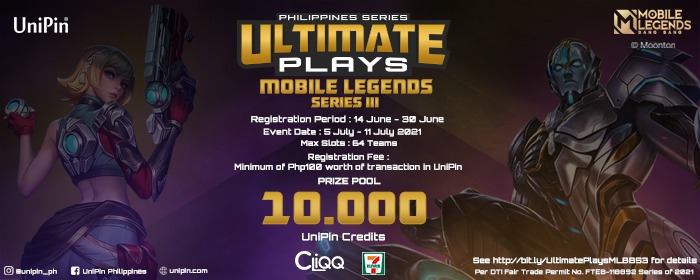 UniPin - Ultimate Plays: Mobile Legends Series 3 (PH)