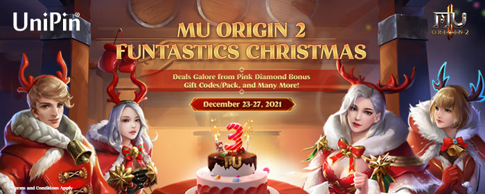 UniPin - MU Origin 2 – Funtastic Christmas Events!