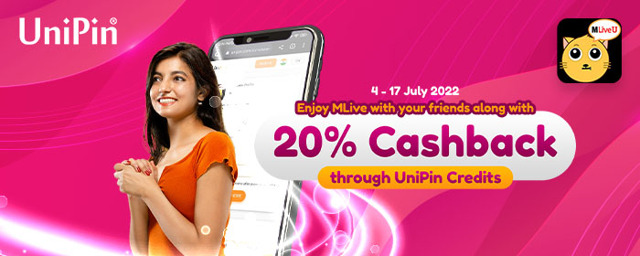 UniPin - UniPin x MLive Cashback