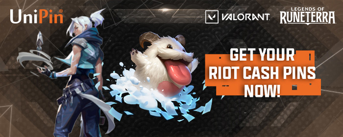 UniPin - Riot Cash Pin is Available in UniPin! (MY)
