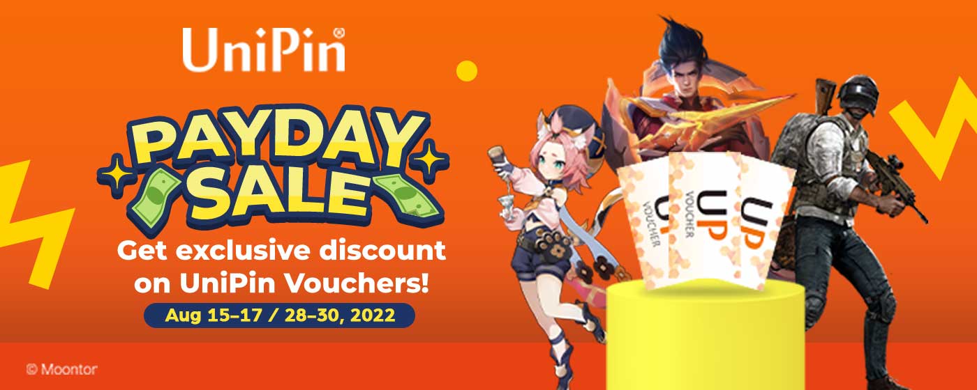 UniPin - August Shopee PayDay Sale (PH)