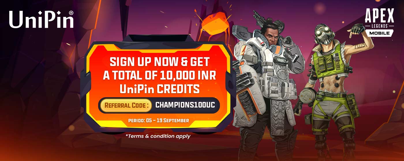 UniPin - Sign Up and Win UniPin Credits