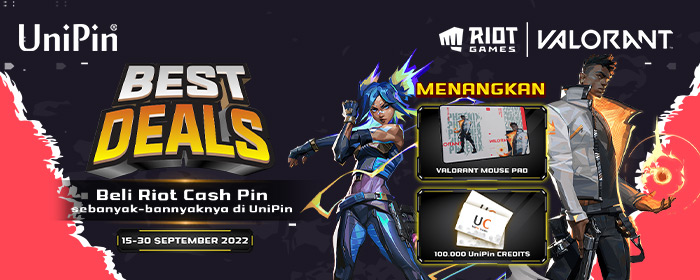 UniPin - BEST DEALS! Beli Riot Cash Pins di UniPin Dapatkan Ekslusif ...