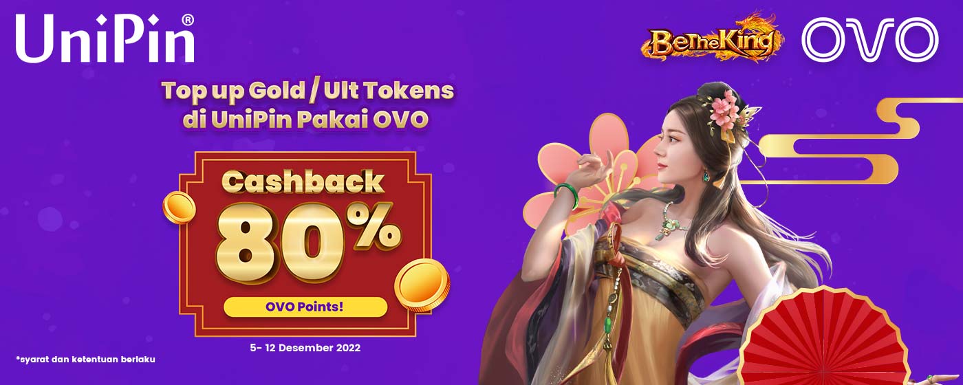 UniPin - PROMO DESEMBER – Dapatkan Cashback 80% OVO Points Buat Kamu ...