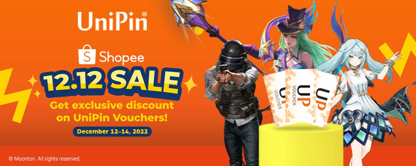 UniPin - Shopee 12.12 Sale! (PH)