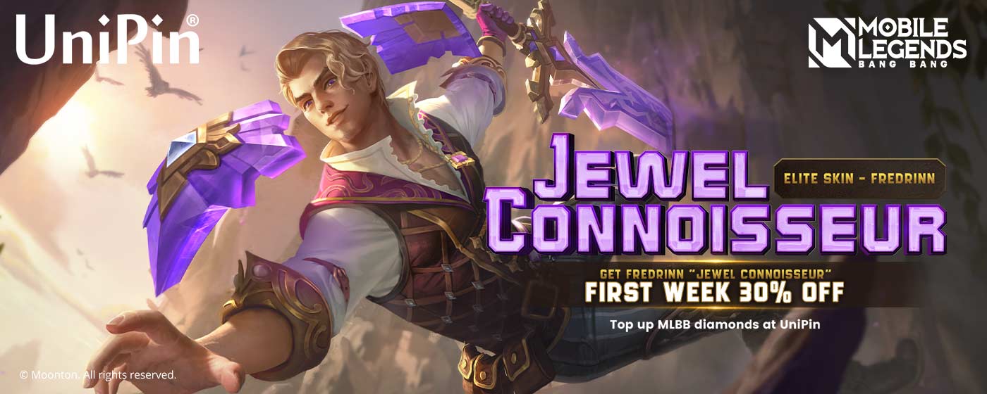 UniPin - MLBB Newest Elite Skin, Fredrinn “Jewel Connoisseur” is Now ...