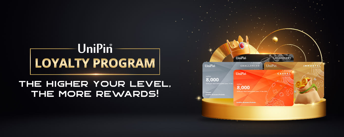 UniPin - The Higher Your Level, The More Rewards! (IN)