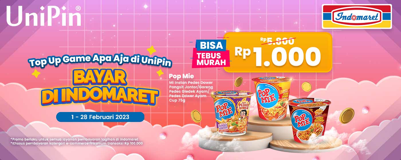 UniPin - Top Up Game Apa Aja di UniPin, Bisa Tebus Murah POP MIE Pedes ...