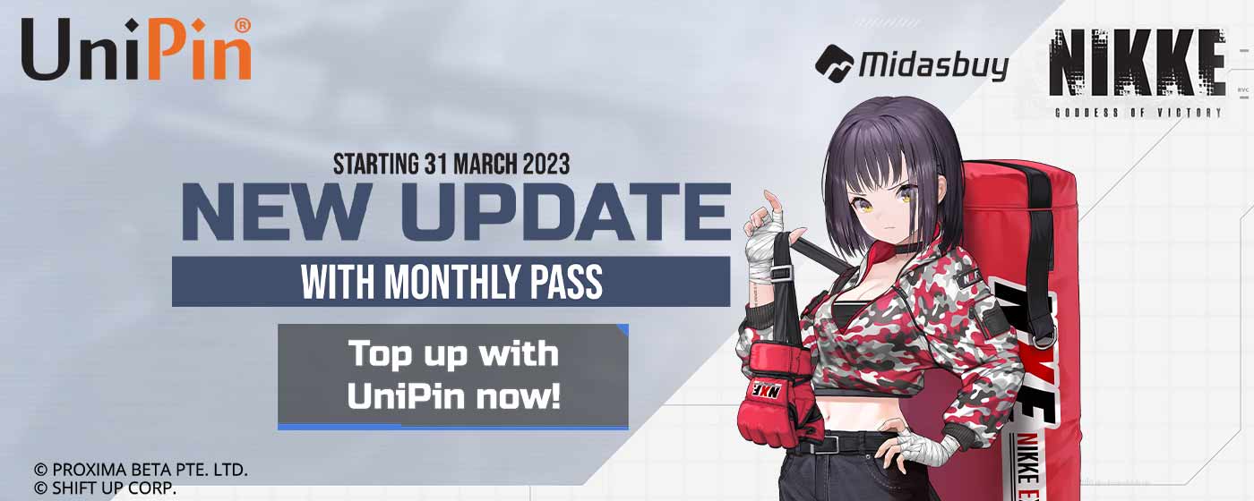 UniPin - New NIKKE Monthly Pass: Unlock Exclusive Rewards And Dominate ...