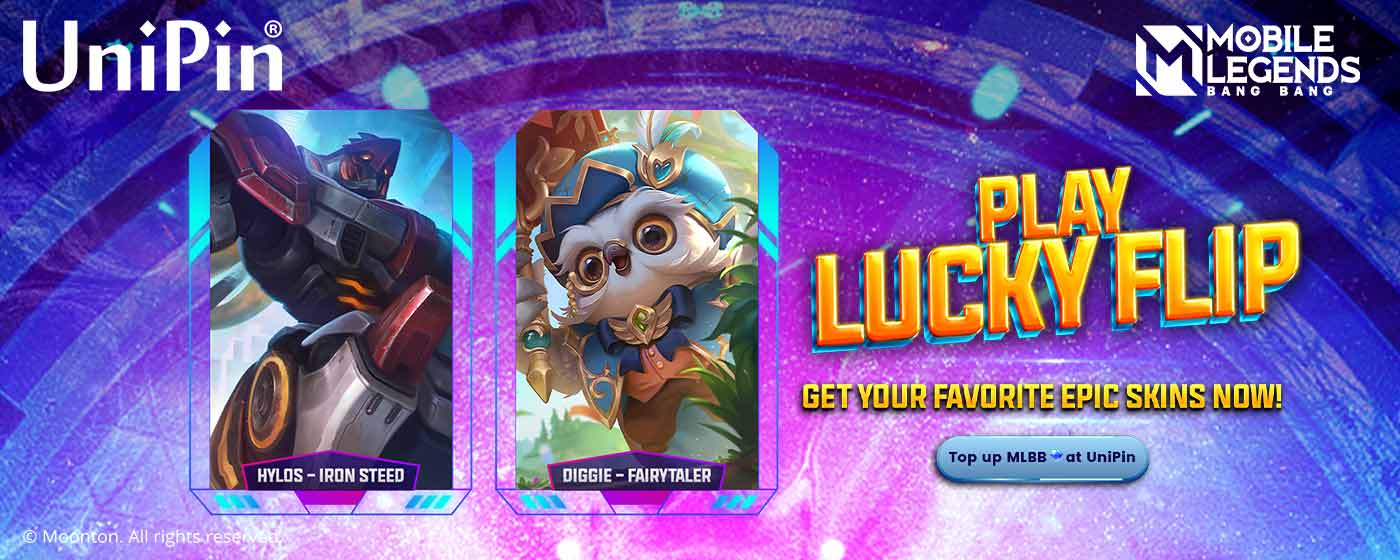 UniPin - MLBB Lucky Flip Returns With Epic Limited-Skins: Diggie ...