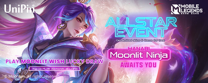 UniPin - Hanabi "Moonlit Ninja" Now Available (PH)