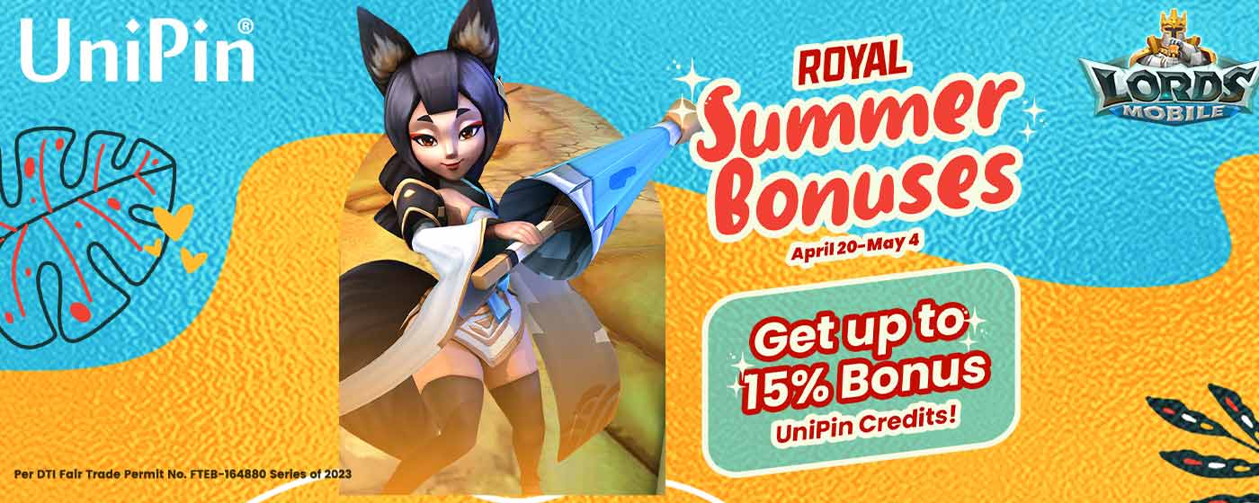 UniPin - Royal Summer Bonuses (PH)