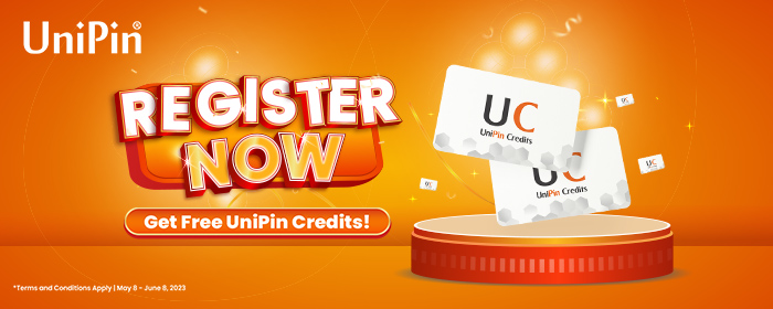 UniPin - Register Now and Get UniPin Credits