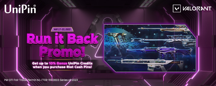 UniPin - Run It Back Promo (PH)