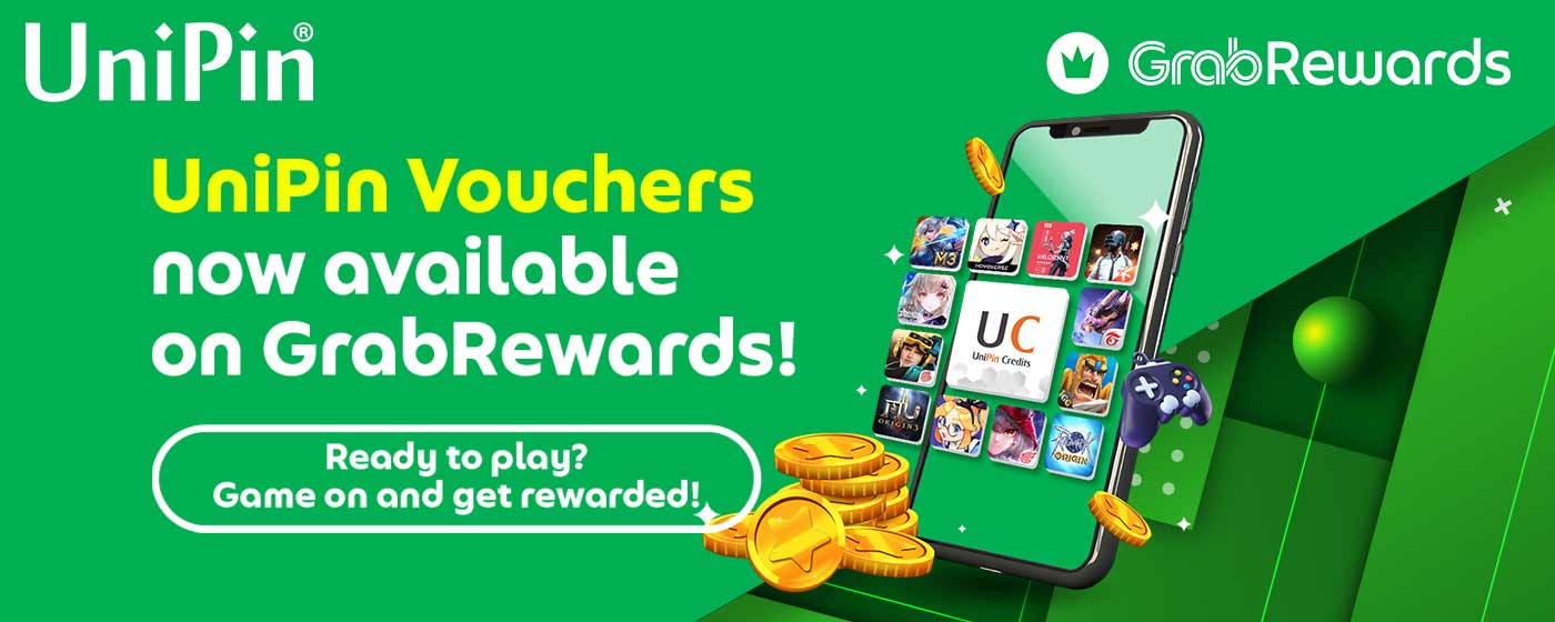 UniPin - UniPin X Grab: Level Up Your Gaming Experience And Get ...