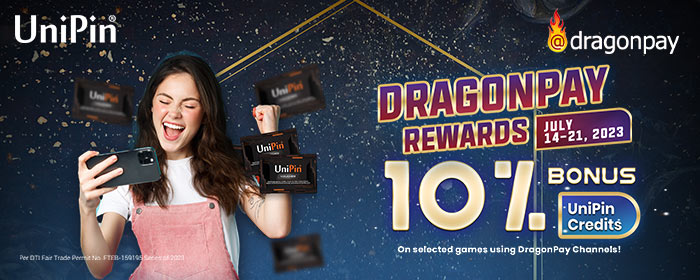 UniPin - DragonPay Rewards July (PH)