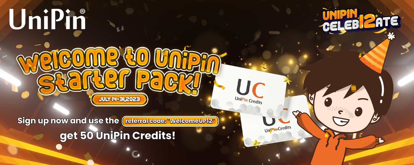 UniPin - Welcome To UniPin Starter Pack (PH)