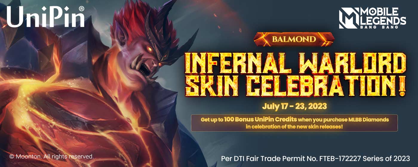 UniPin - Balmond Infernal Warlord Skin Celebration! (PH)