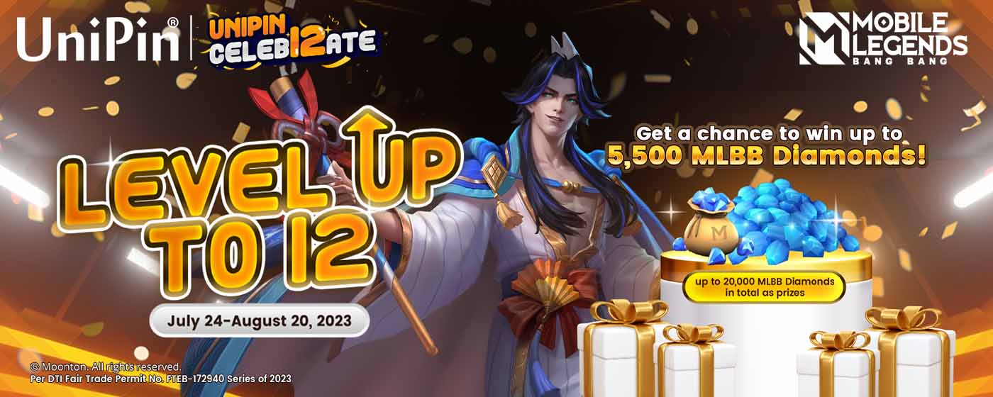 UniPin - Level UP to 12 MLBB Edition (PH)