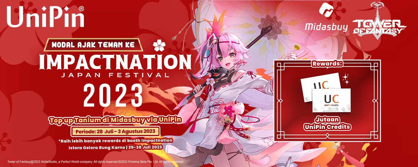 UniPin - Tower of Fantasy Goes to Impactnation with UniPin