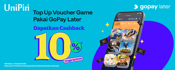 UniPin - Saatnya Top Up Voucher Game Pakai GoPay Later dan Dapatkan ...