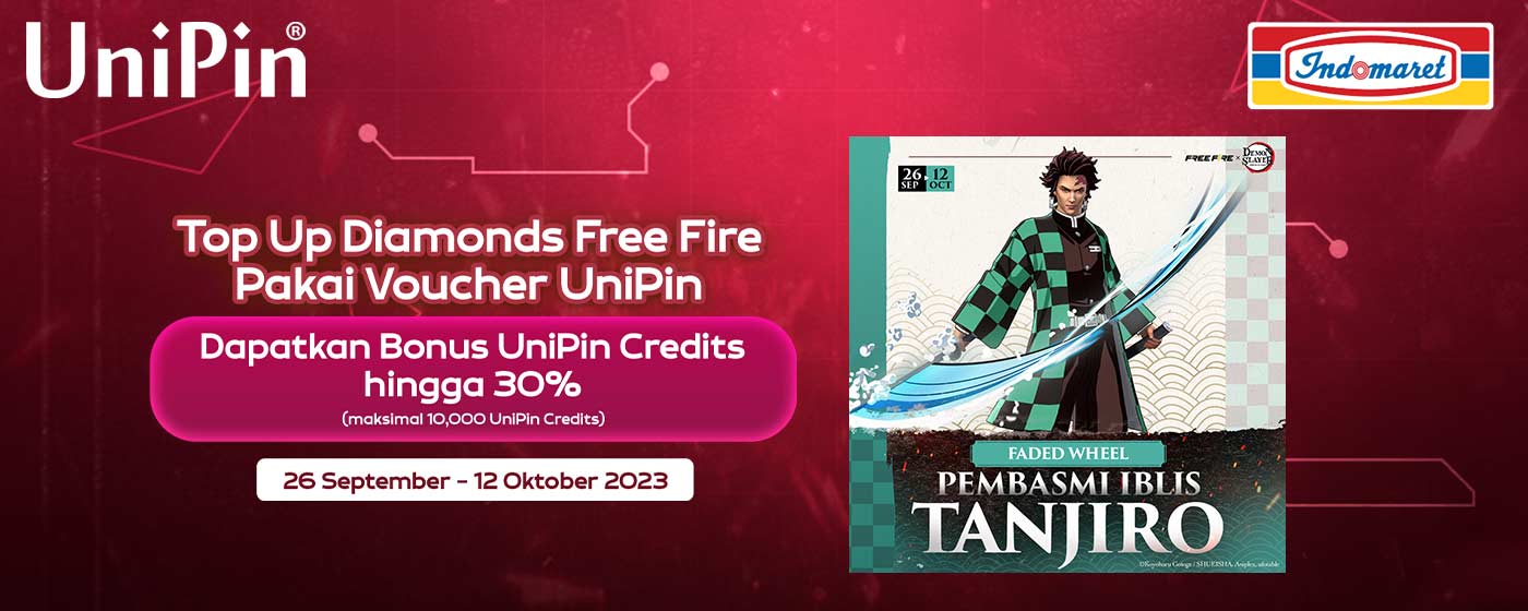 UniPin - Top Up Diamonds Free Fire, Dapatkan Tanjiro Bundle Mulai dari ...