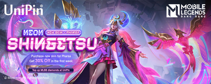 UniPin - Unlock The Future: Grab Pharsa's "Neon Shingetsu" Skin With 10 ...