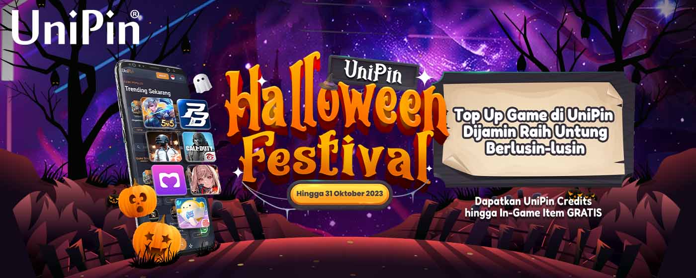 UniPin - UniPin x Halloween Festival – Top Up Game di UniPin & Dapatkan ...