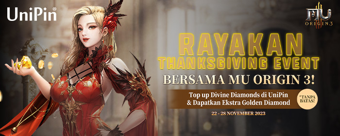 UniPin - Rayakan Thanksgiving Event - Top Up Divine Diamonds & Dapatkan ...