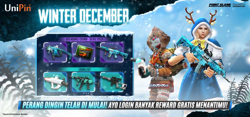 UniPin - Point Blank Sambut Bulan Desember dengan Event Berlimpah ...