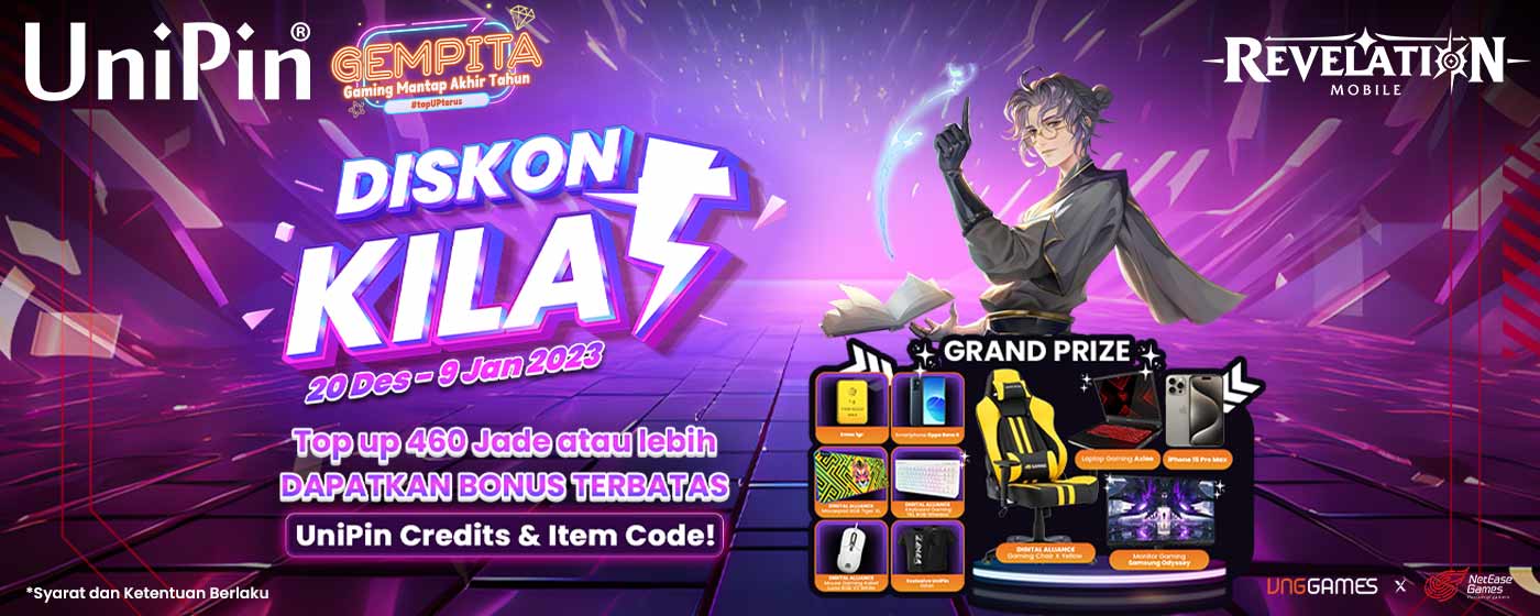 UniPin - GEMPITA – Promo Khusus dan Paling Spesial Revelation