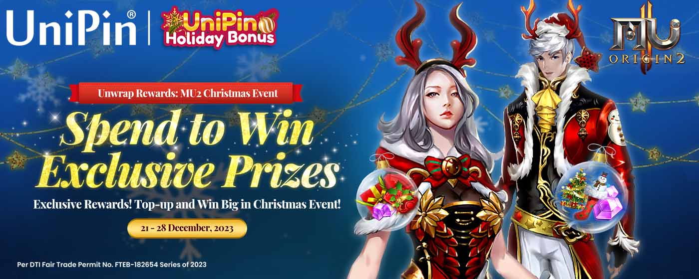UniPin - MU Origin 2 Holiday Bonus! (PH)