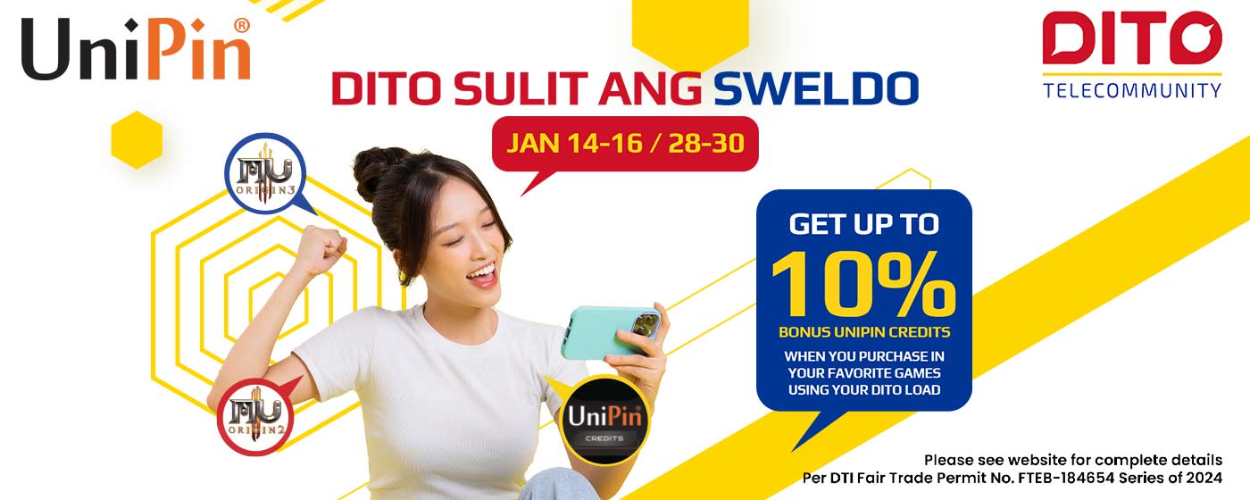 UniPin - January DITO Sulit ang Sweldo (PH)