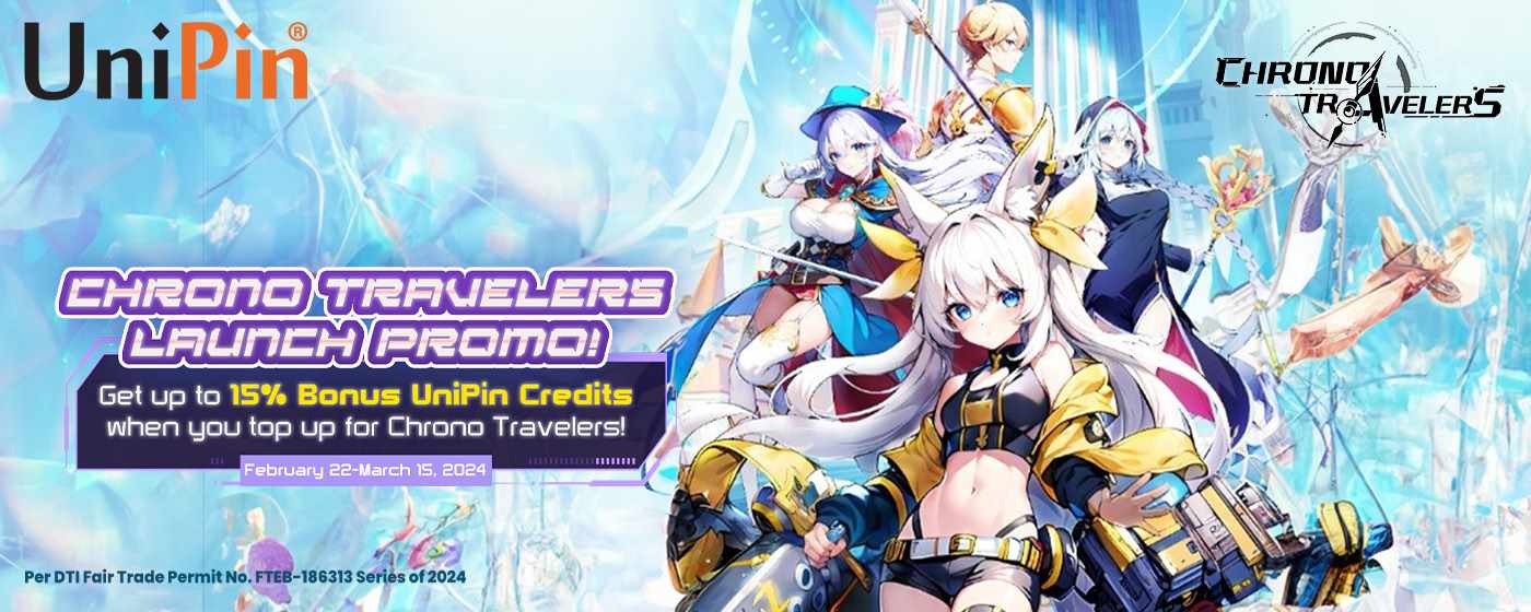 UniPin - Chrono Travelers Launch Promo! (PH)