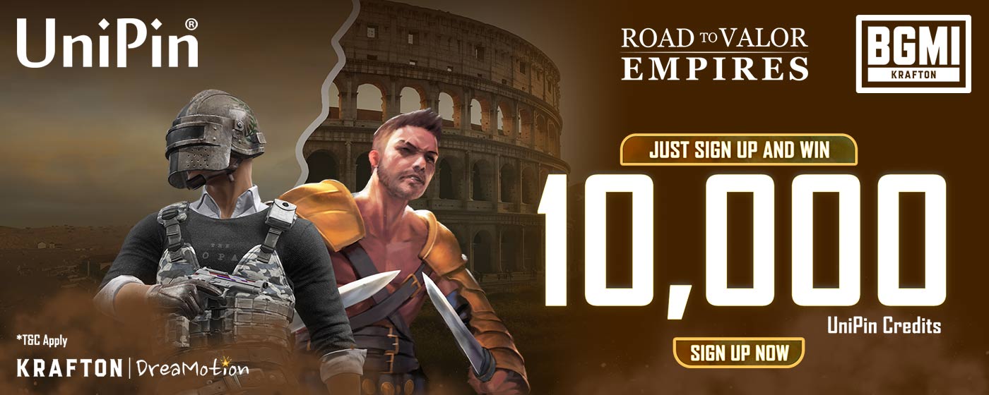 UniPin - Simply register with UniPin & Win 10,000 UniPin Credits!!