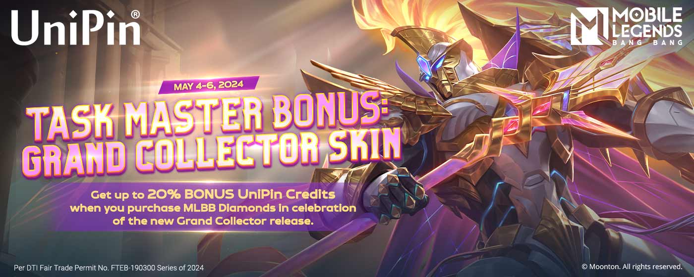UniPin - May Taskmaster Bonus! (PH)