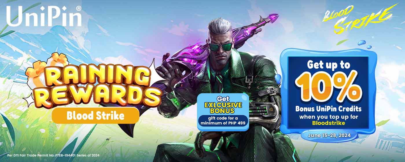 UniPin - Raining Rewards: Blood Strike (PH)