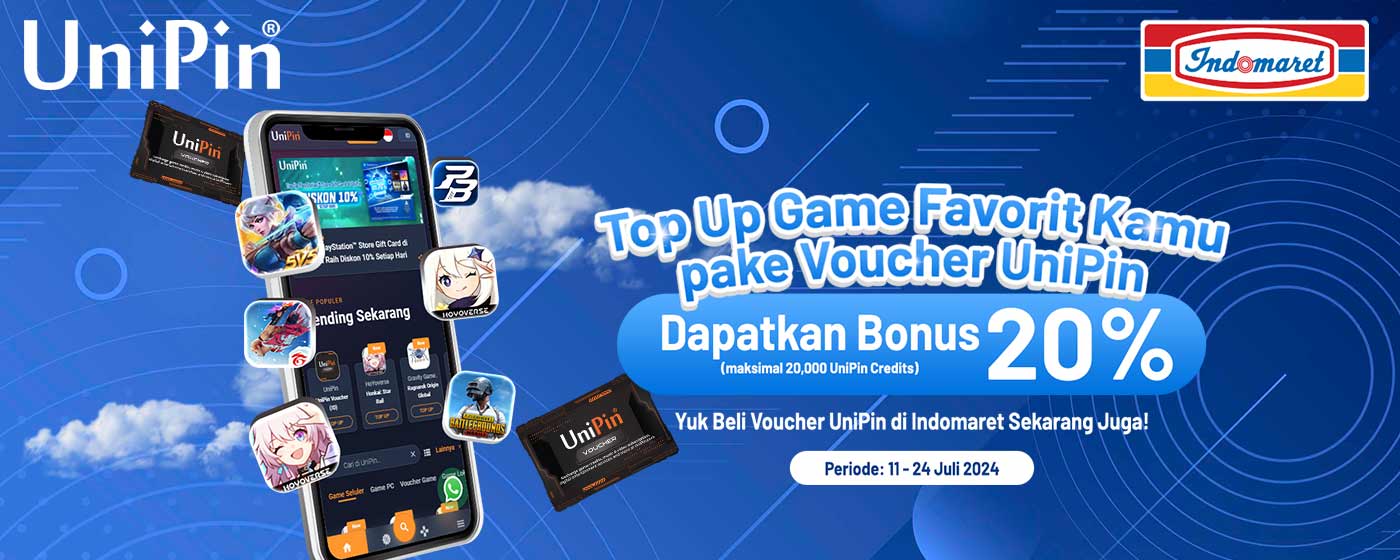 UniPin - Top Up Game Favorit Kamu pake Voucher UniPin, Dapatkan Bonus ...