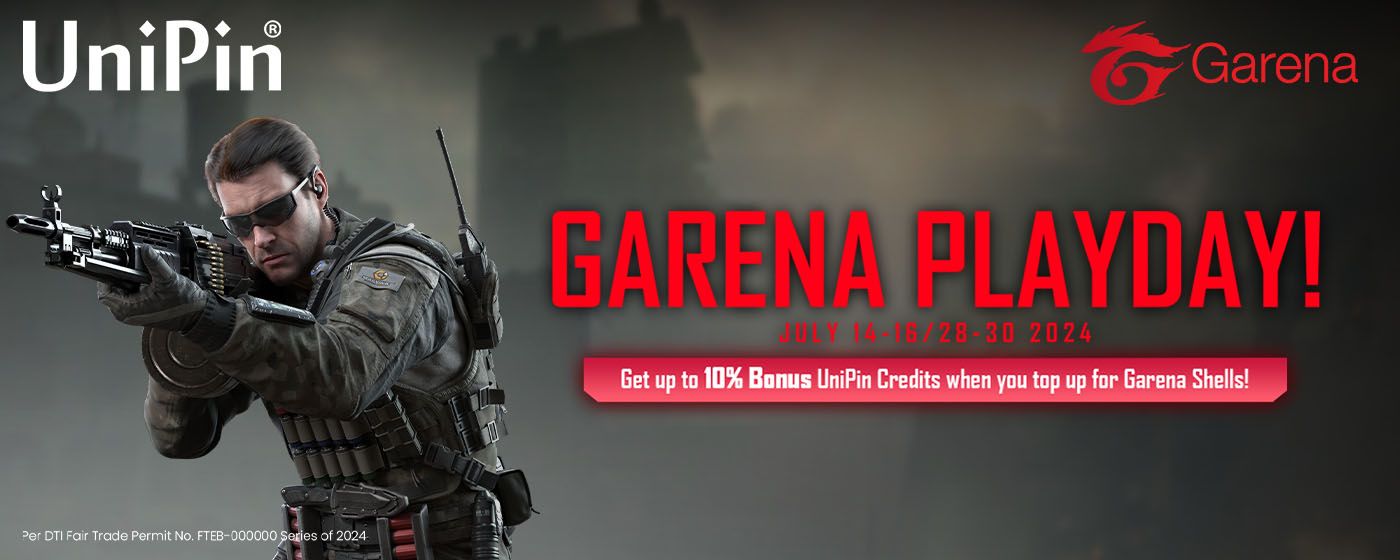 UniPin - July Garena Playday! (PH)