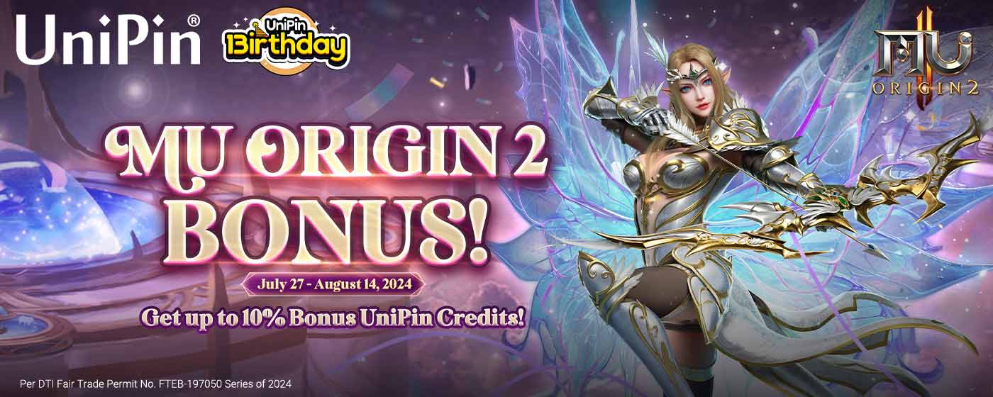 UniPin - MU Origin 2 Bonus (PH)