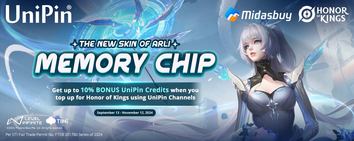 UniPin - New Skin Bonus: Memory Chip Arli! (PH)