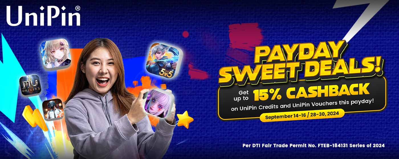 UniPin - September Payday Sweet Deals (PH)