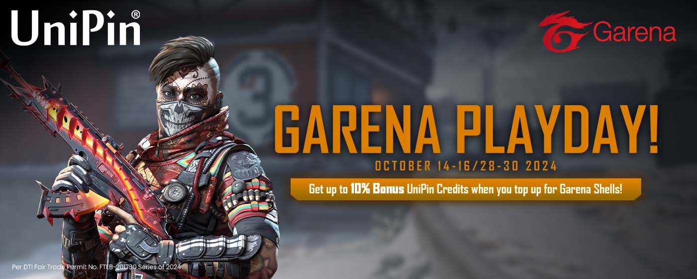 UniPin - October Garena Playday (PH)