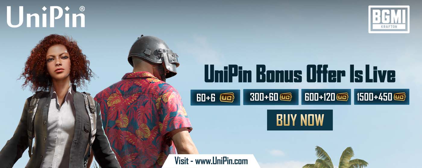 UniPin - Get BGMI Bonus UC only on UniPin.com