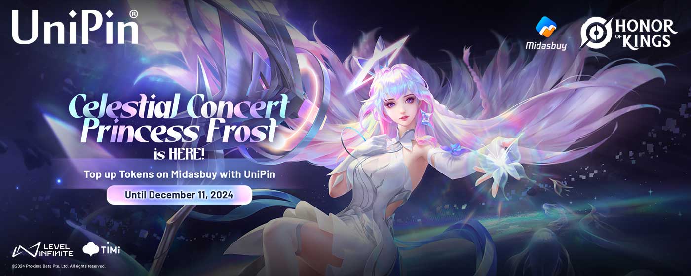 UniPin - Celestial Concert Princess Frost Skin In Honor of Kings Is Now ...