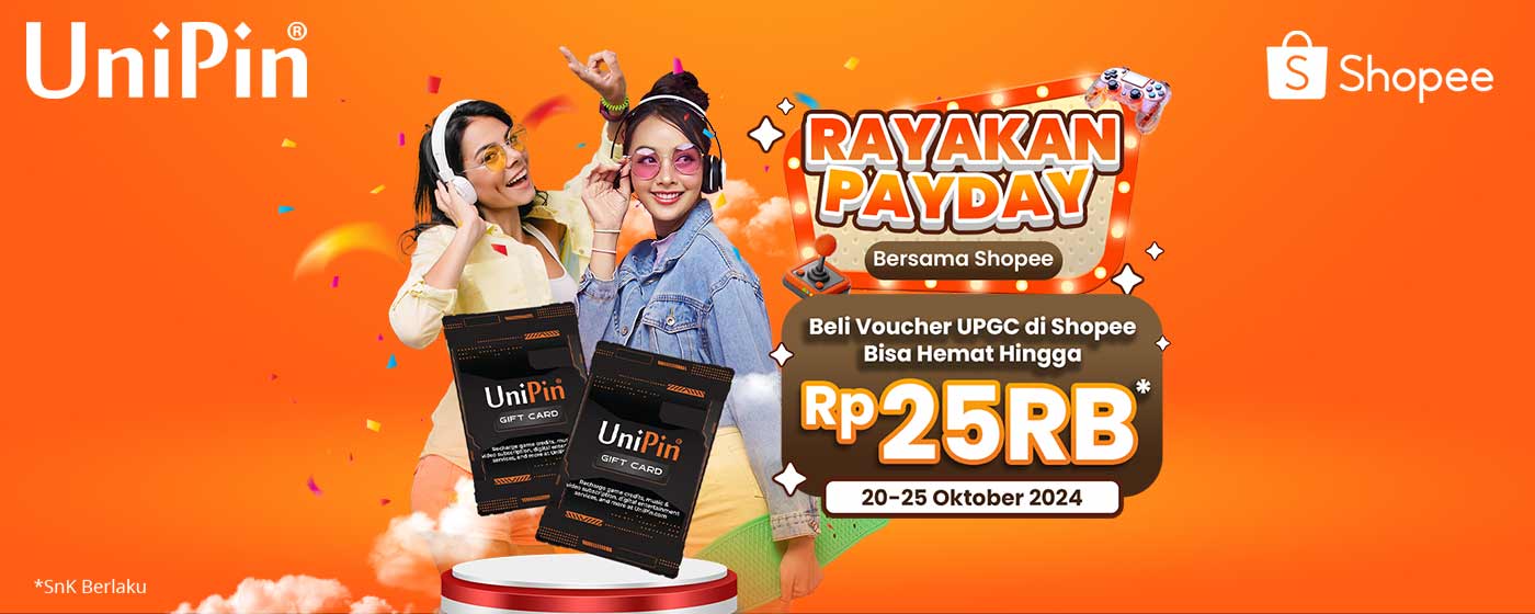UniPin - Oktober - Promo Payday Super Hemat! Dapatkan Diskon hingga ...