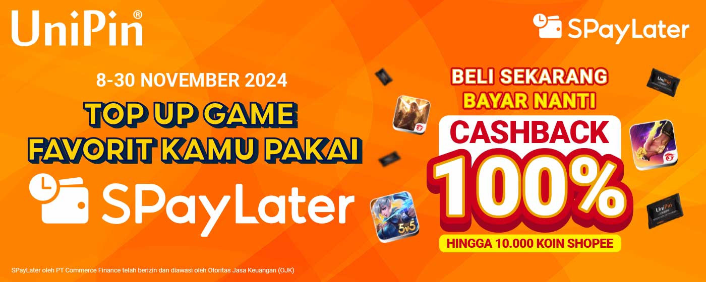 UniPin - Top up Game Favorit Kamu di UniPin dan Bayar Pakai SPayLater ...
